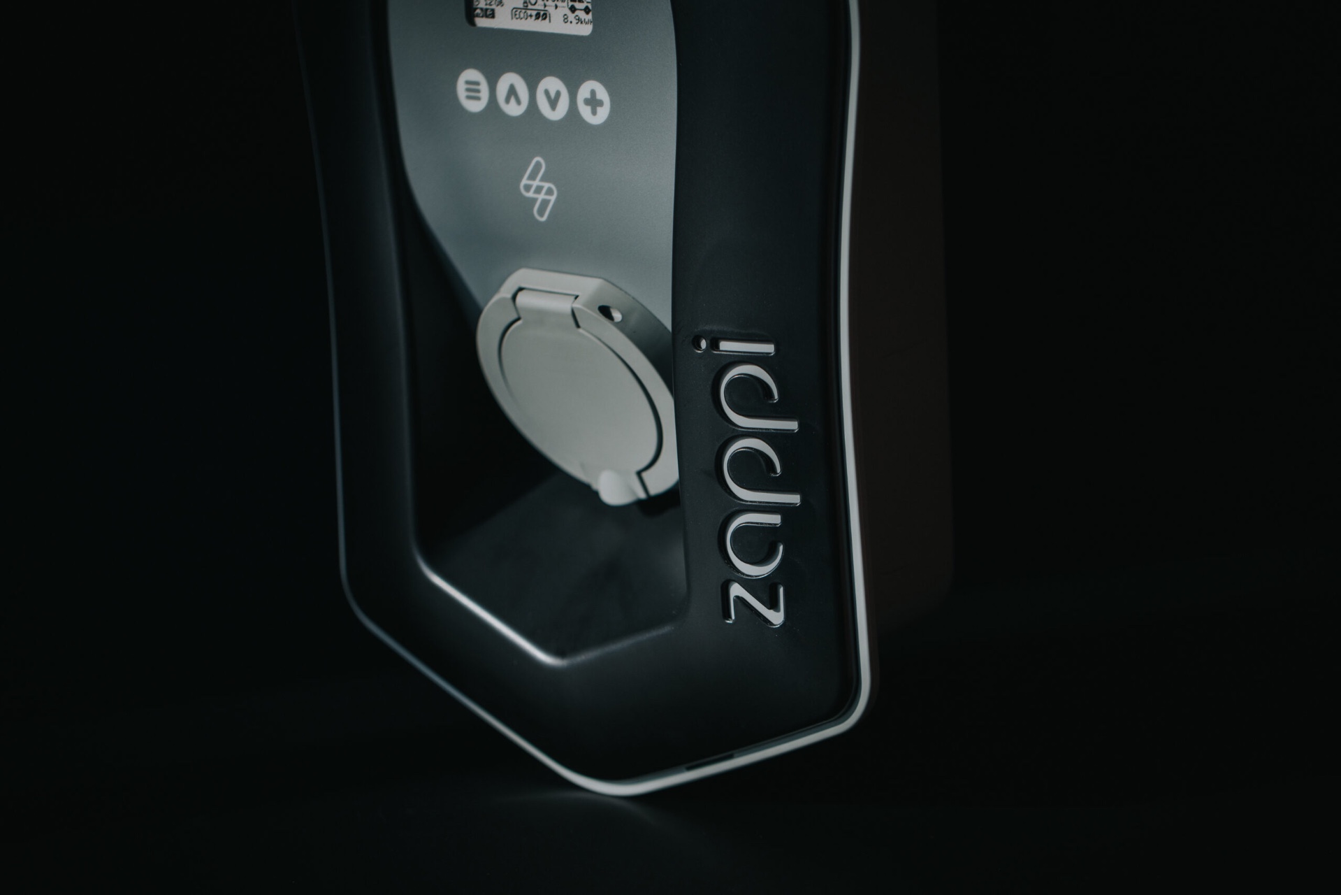 Wallbox Zappi zásuvka Typ 2 / 11 – 22kW (Čierna) | e-car.sk